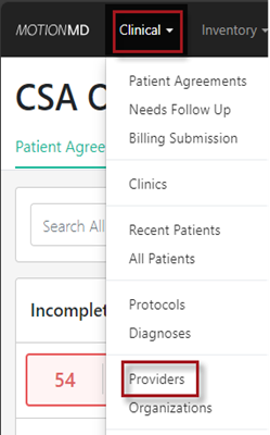 Creating a Provider With External Provider Role – Direct Support